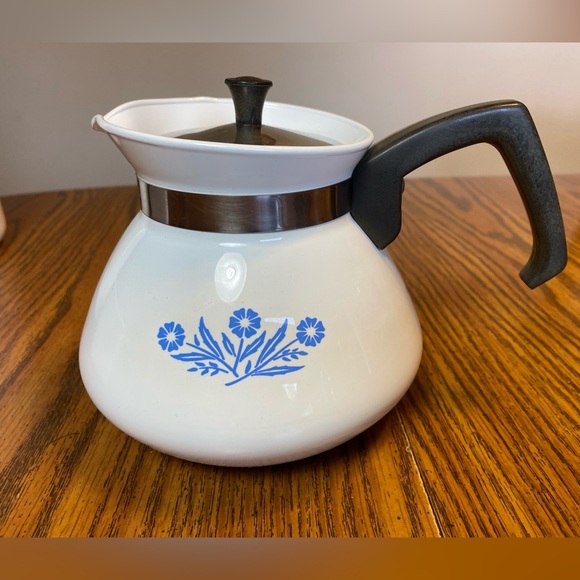 Corningware | Kitchen | Corningware Blue Cornflower 6 Cup 3 Oz Tea Or ...